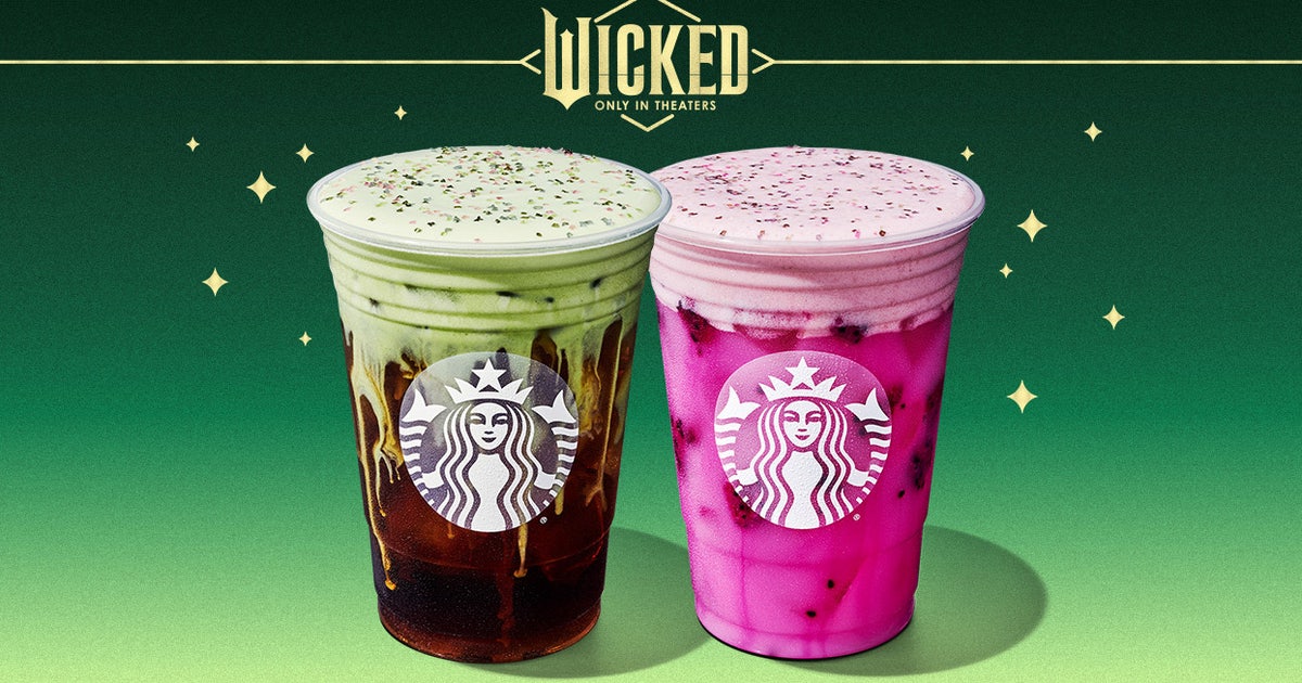 Starbucks unveils 'Wicked'-themed drinks ahead of movie release | FOX ...