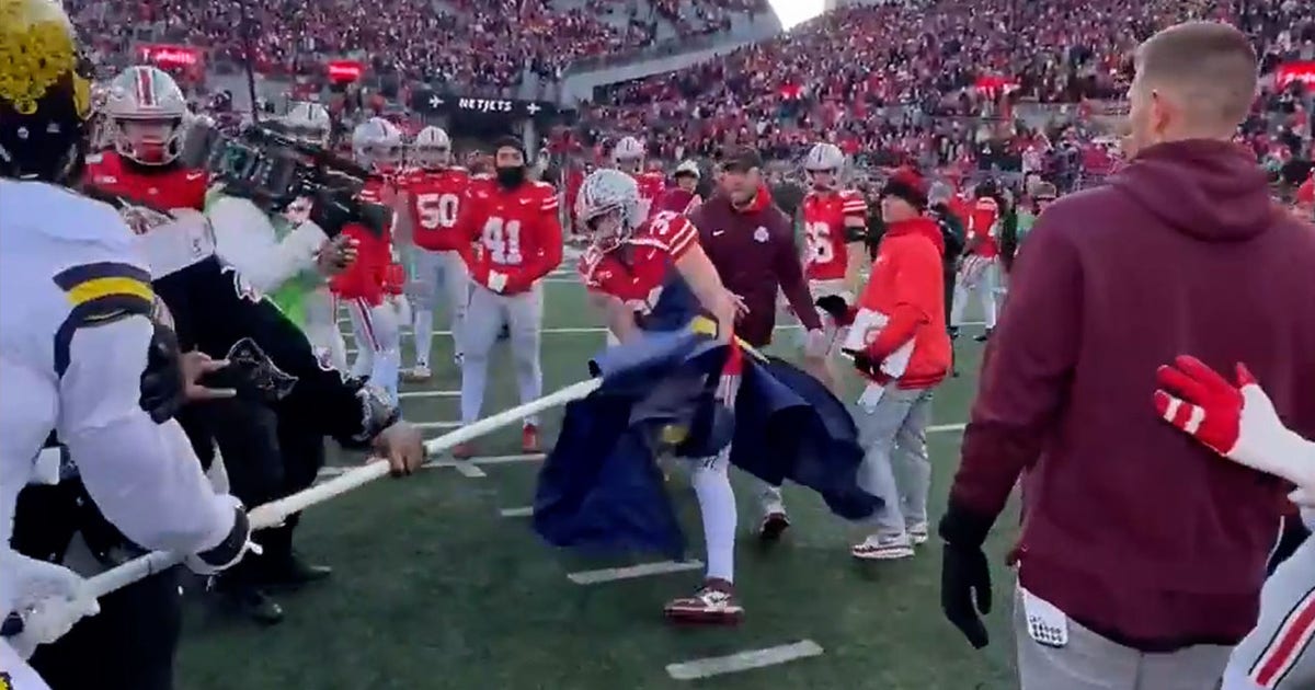 Video: Michigan Ohio State fight erupts on field; both fined $100k ...