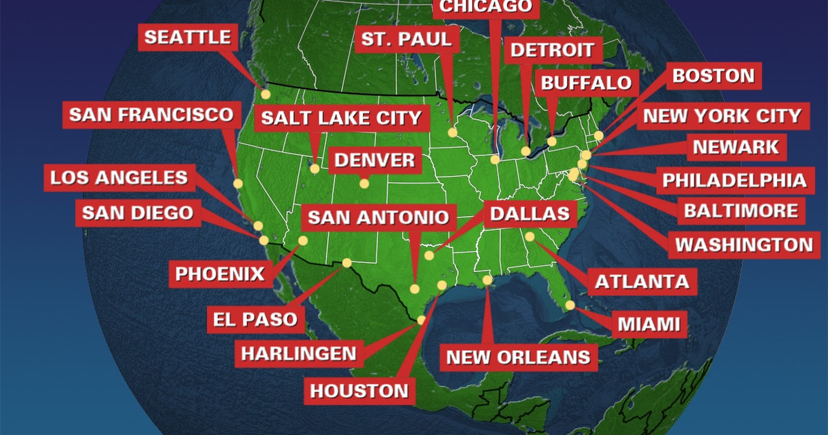 Map: These ICE field offices reportedly have daily arrest goals | FOX ...