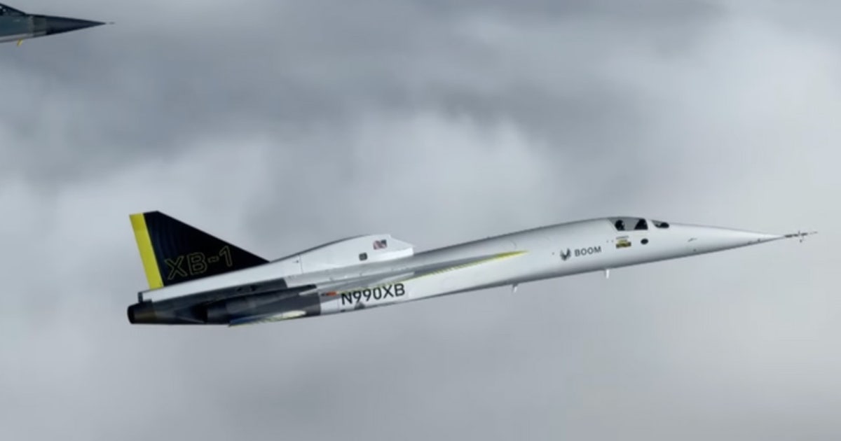 Boom breaks sound barrier with American-made private supersonic jet ...