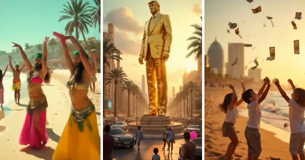 Trump shares apparent AI video offering ‘what's next’ for Gaza ...