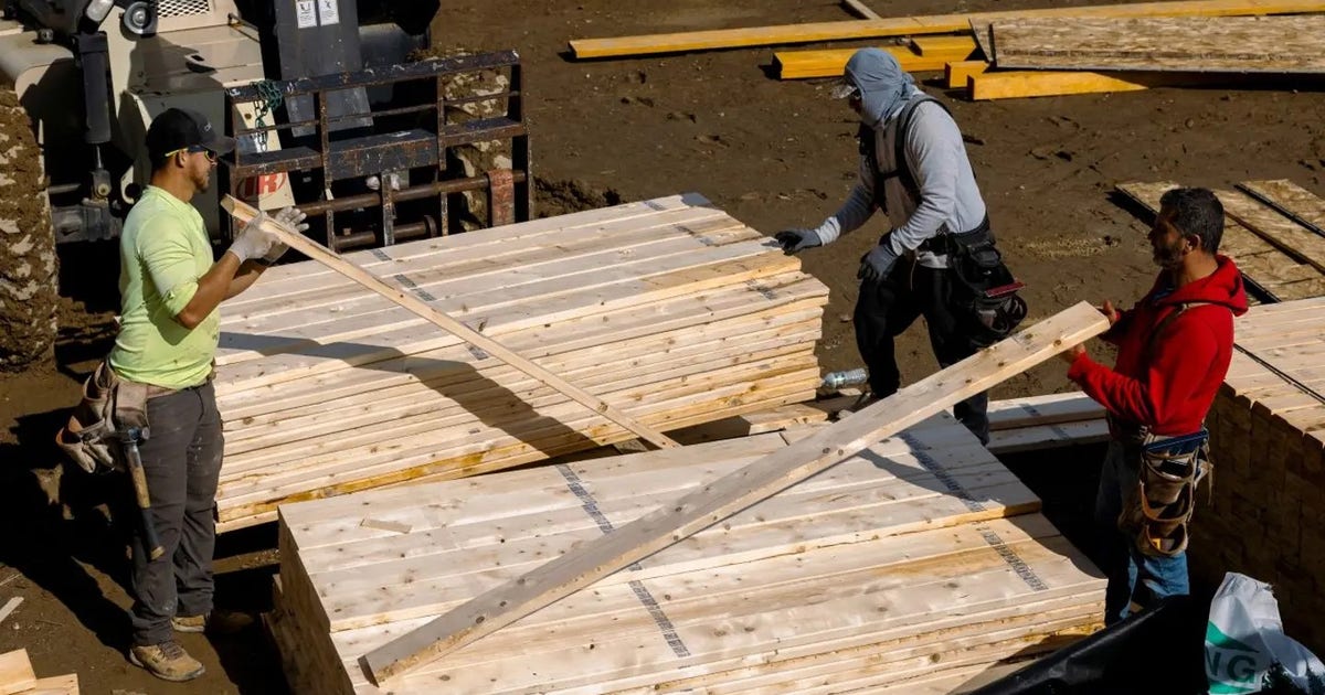 How Trump's tariffs will impact lumber prices and the housing market ...