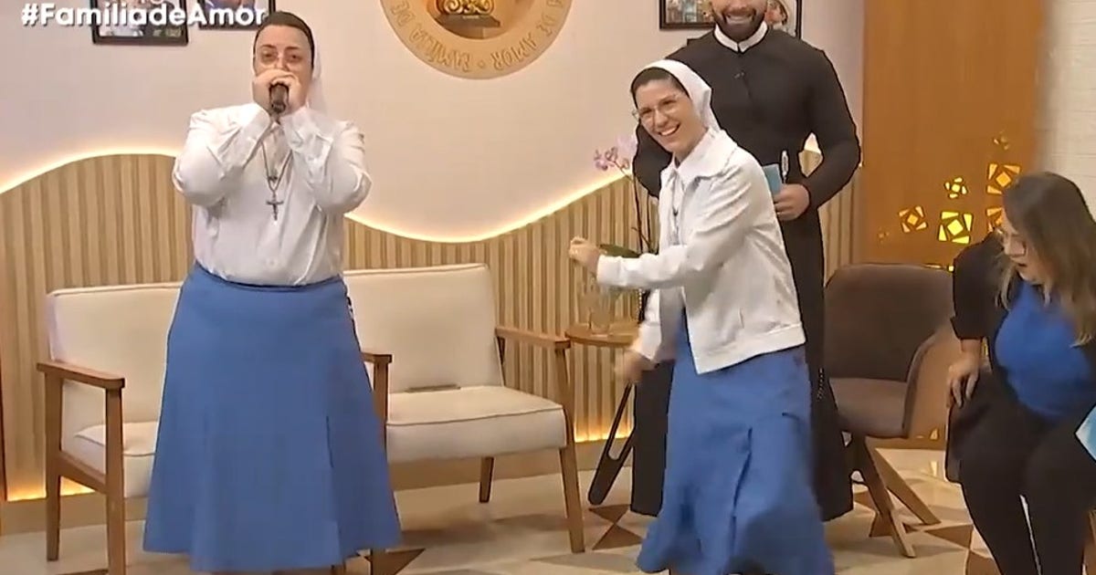 Watch: Beatboxing nun shows off unusual talent on TV | LiveNOW from FOX