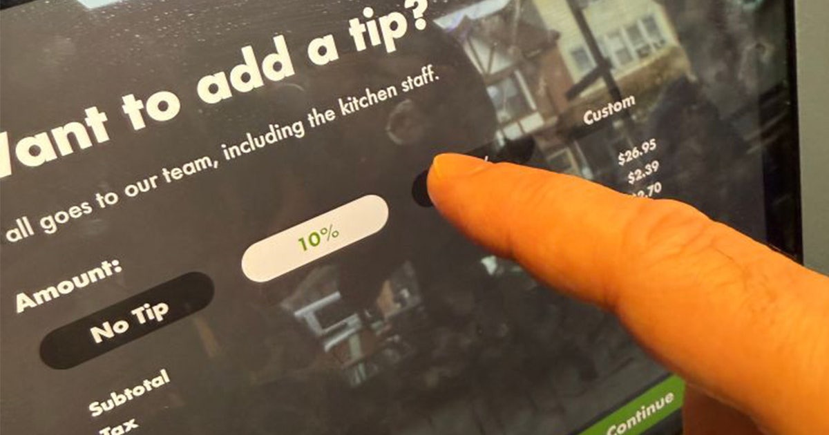 Tipping culture is "out of control," more Americans say in annual poll ...