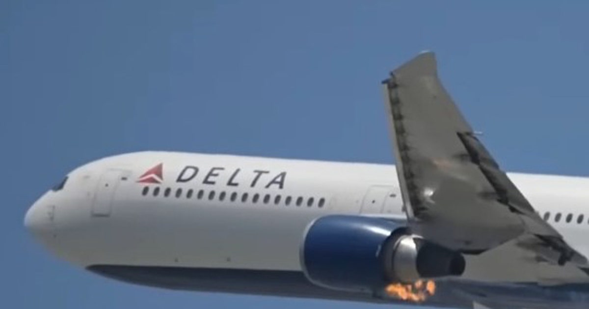 Delta flight makes emergency landing at LAX after engine fire caught on ...