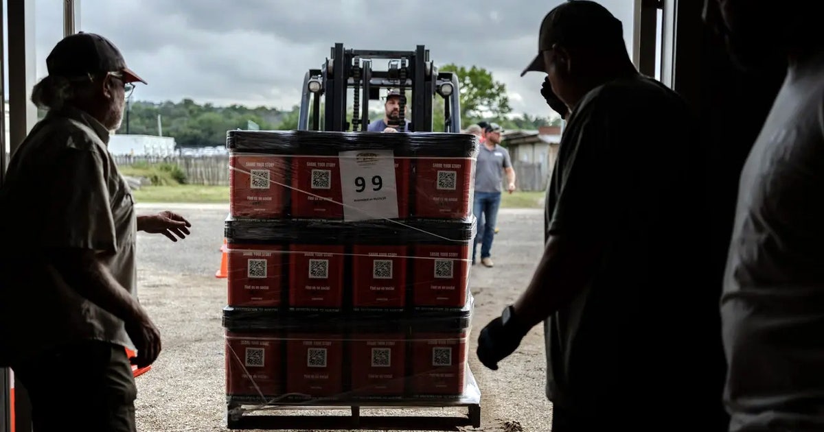 'Blessing buckets' filled with Bibles, hope arrive for Texas flood ...