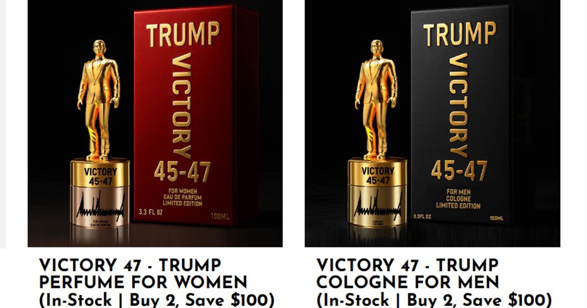 Trump's new fragrances come with gold statue of him | LiveNOW from FOX