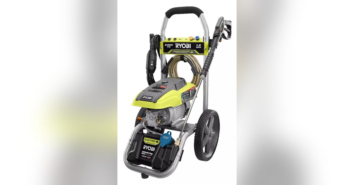 780,000 Ryobi pressure washers recalled for explosion risk; injuries ...