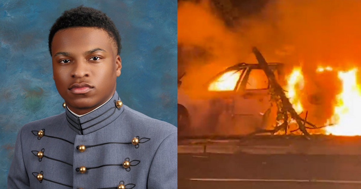 'Heroic actions': Army football player saves driver from fiery crash ...