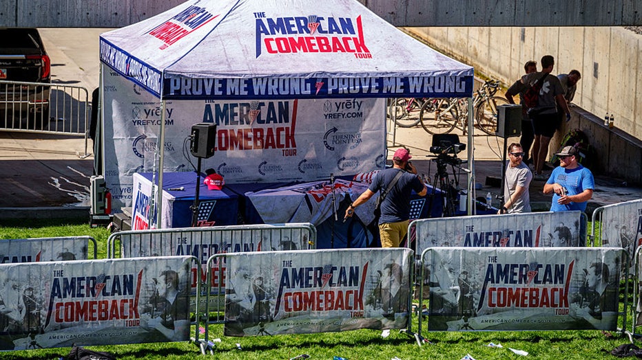 Charlie Kirk shooting: Law enforcement asking for tips; search underway ...