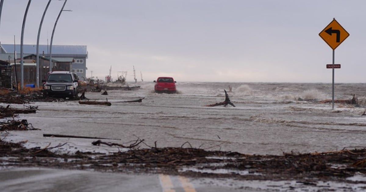 1 killed, 51 rescued as western Alaska communities devastated by floods ...