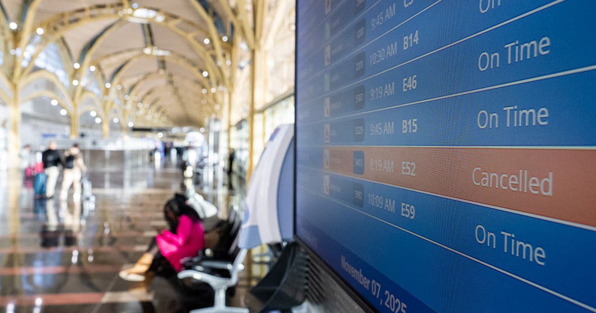 1,000+ flights canceled as FAA reduces traffic in shutdown | FOX 5 New York