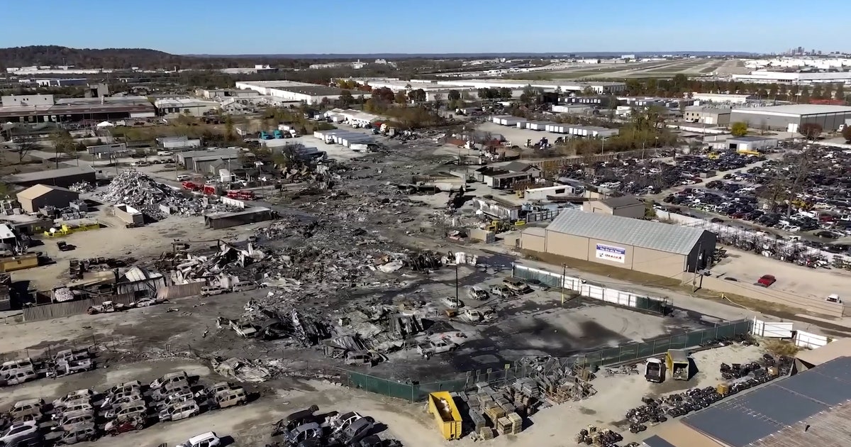 New video shows extent of damage from UPS plane crash | LiveNOW from FOX