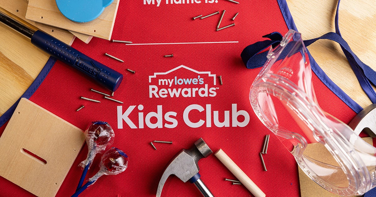 Lowe's expands its free kid's workshops with launch of MyLowe's Rewards ...