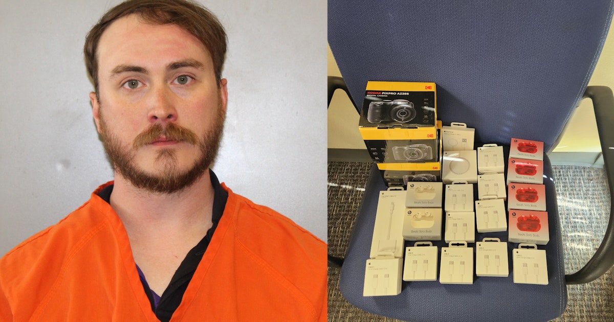 FedEx driver accused of stealing $17K in electronics from Walmart ...
