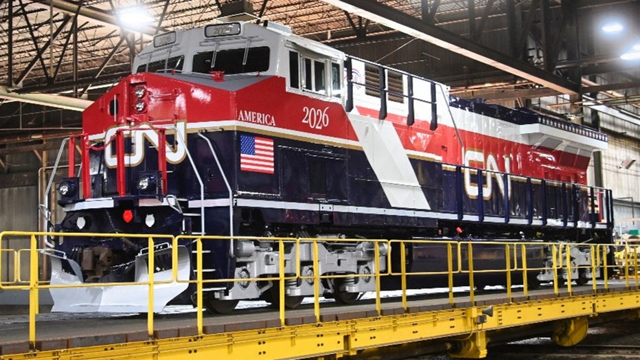 America 250: Canadian National Railway Company unveils two ...