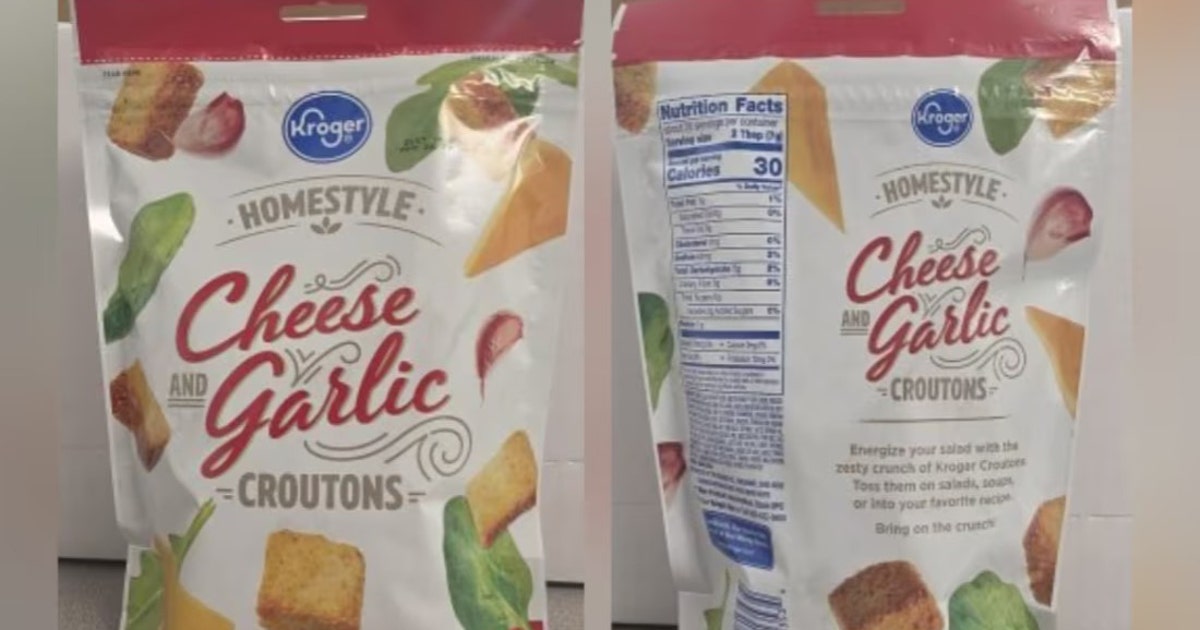 Kroger cheese garlic croutons recalled over salmonella fears | FOX 5 ...