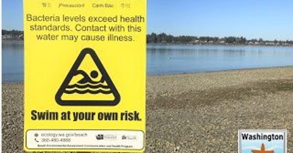 Don’t swim at Pomeroy Park-Manchester Beach Park because of high fecal ...