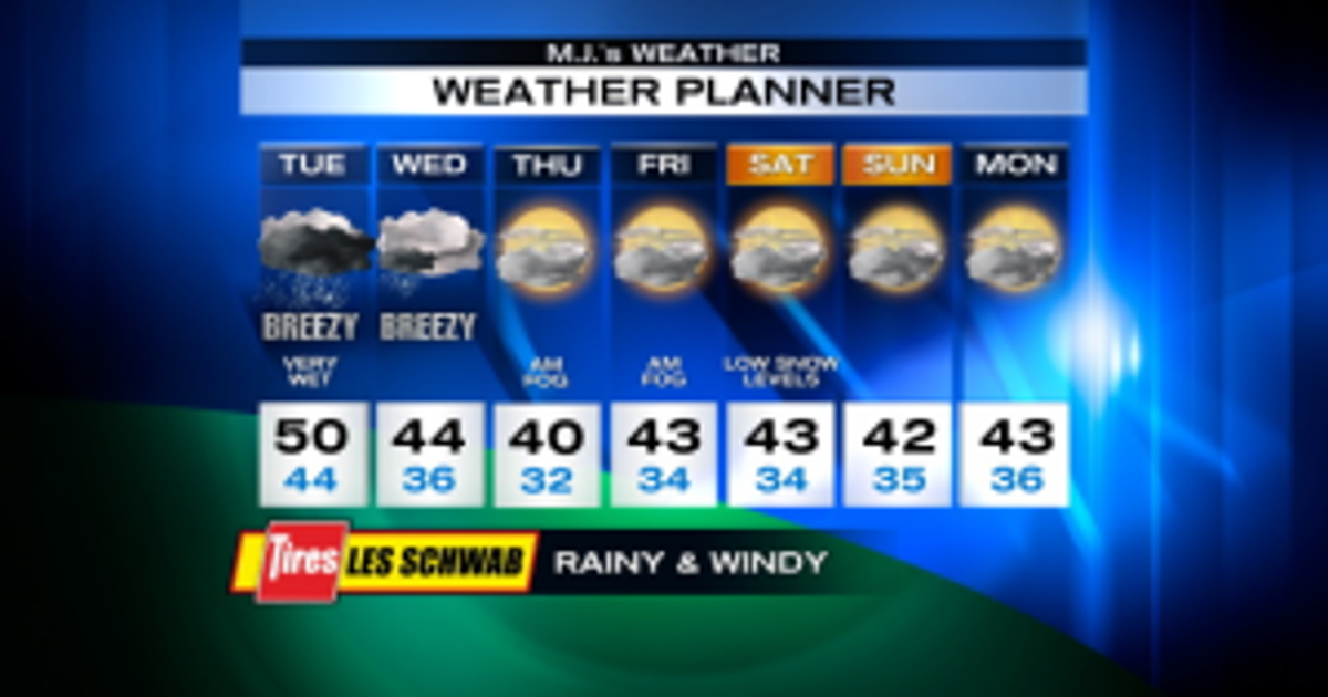 Tuesday will be wet and breezy | FOX 13 Seattle
