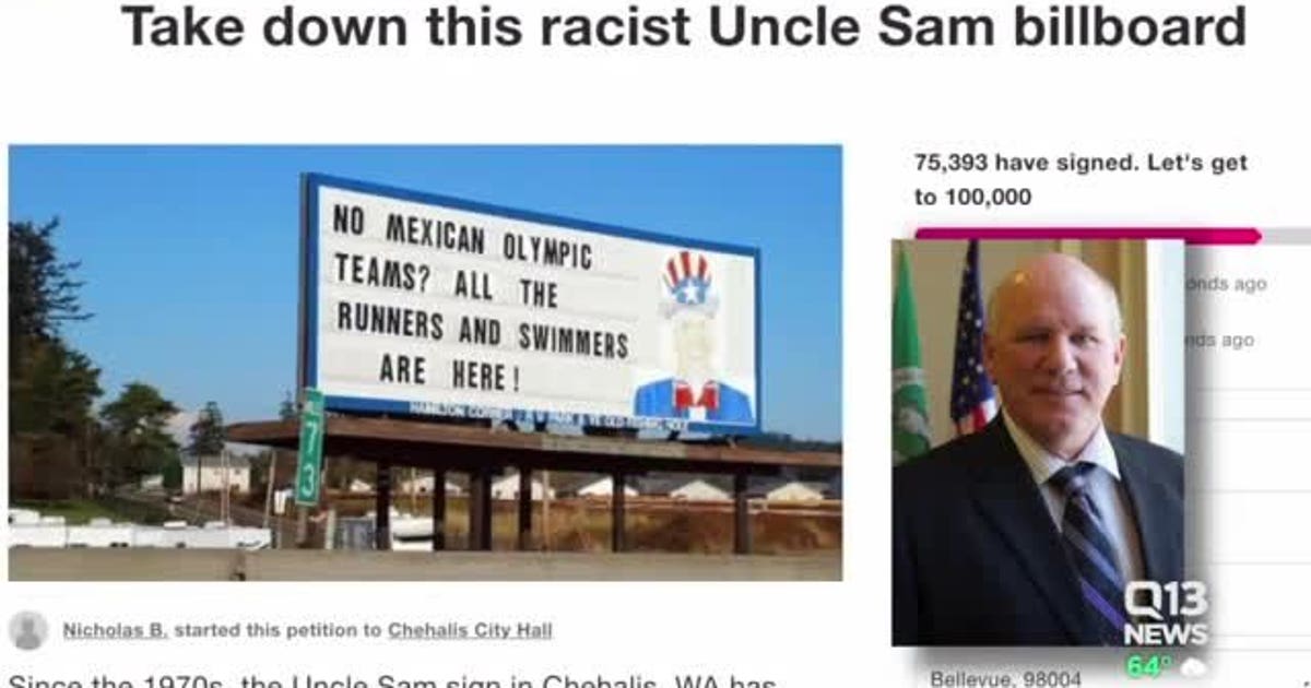Petition calls Uncle Sam sign near Chehalis 'racist,' wants it taken ...