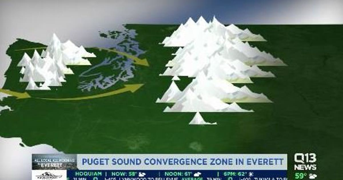 Rain or shine? Why Puget Sound's convergence zone targets Snohomish ...
