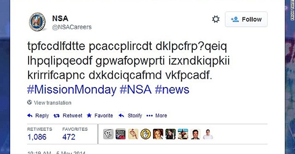 Did you figure out the NSA's mysterious coded tweet? | FOX 13 Seattle