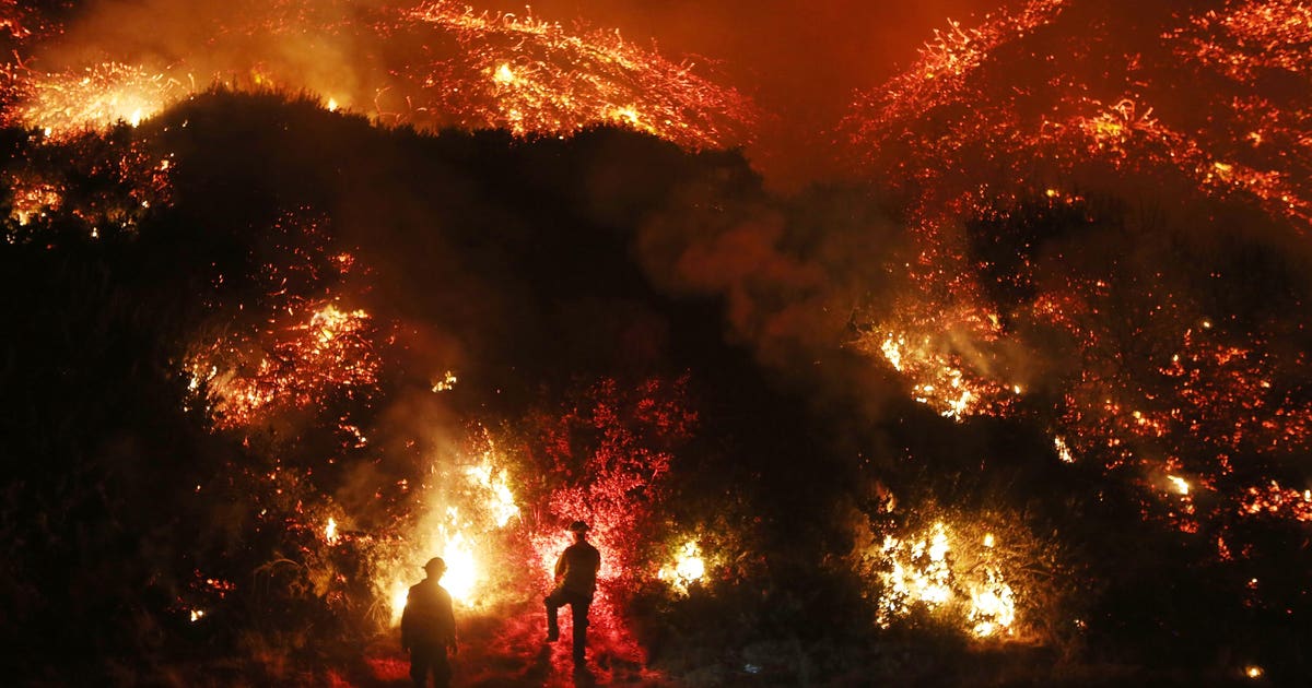 439 buildings have burned in wildfire northwest of L.A.; South King ...