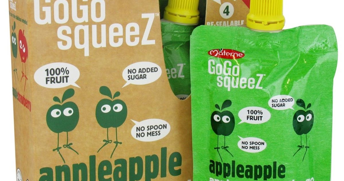 GoGo squeeZ recalls applesauce pouches due to mold concerns | FOX 13 ...