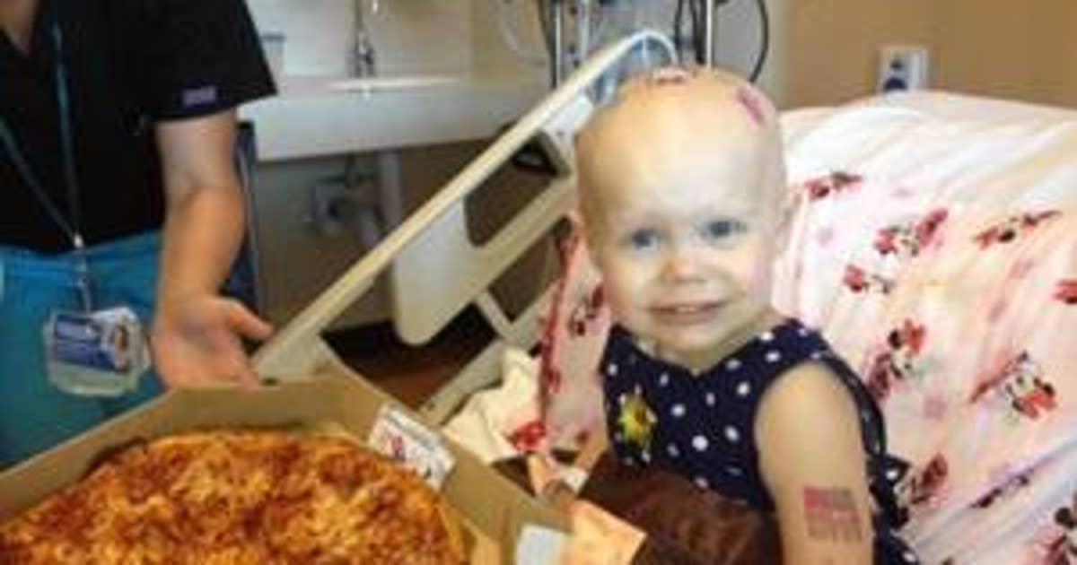 2-year-old cancer patient has pizza party thanks to the Internet | FOX ...