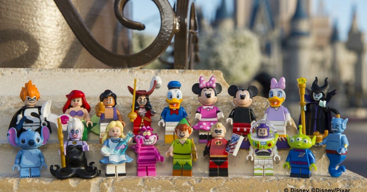 Your favorite Disney characters are now in LEGO form -- here's a first ...
