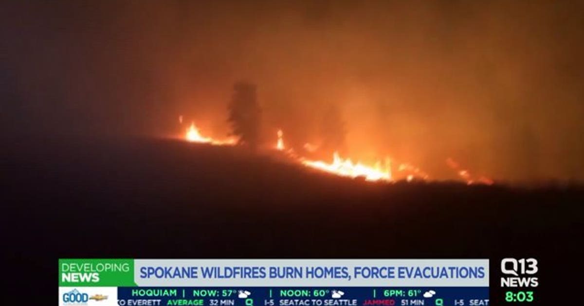 Eastern Washington fires destroy homes, force evacuations | FOX 13 Seattle