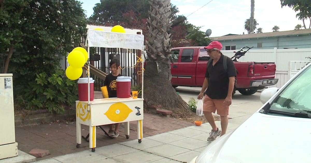 Boy’s lemonade stand raises thousands for friend with muscular ...