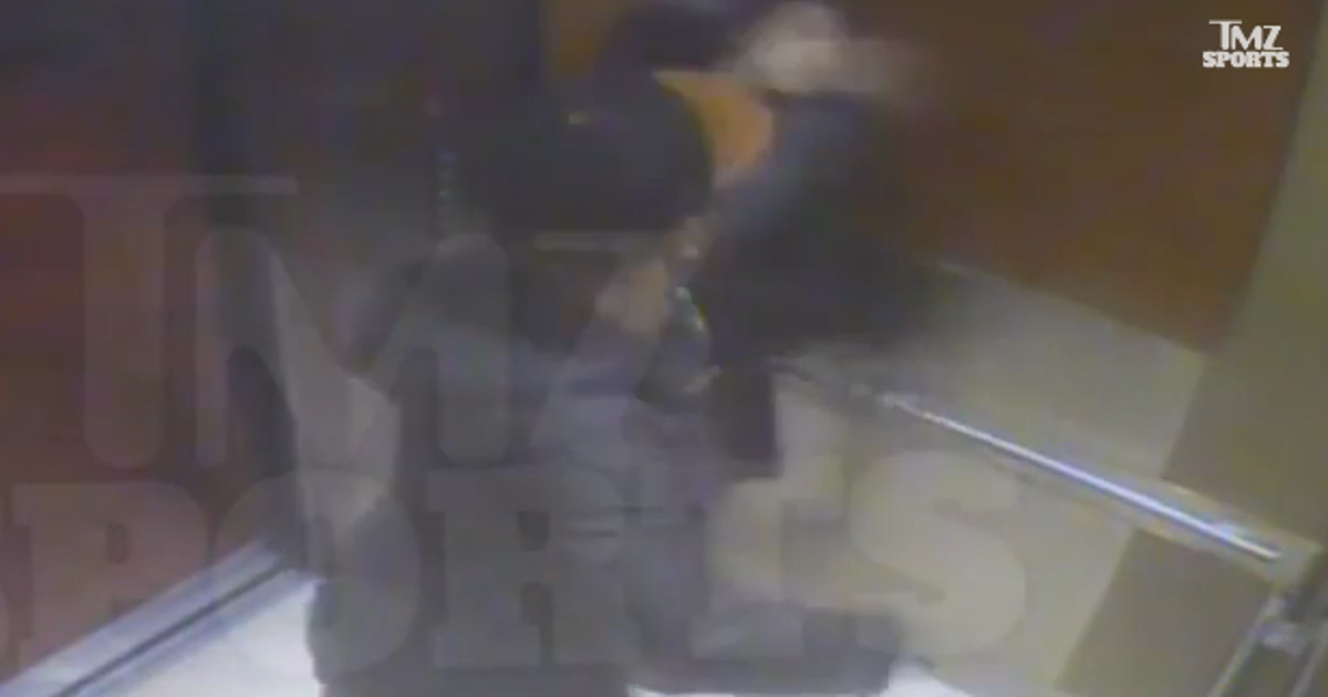 TMZ: Elevator video shows NFL star Ray Rice punch out girlfriend ...