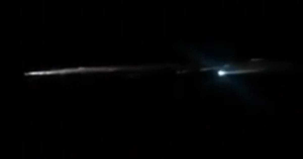 Falling space junk lights up night sky across western U.S. | FOX 13 Seattle