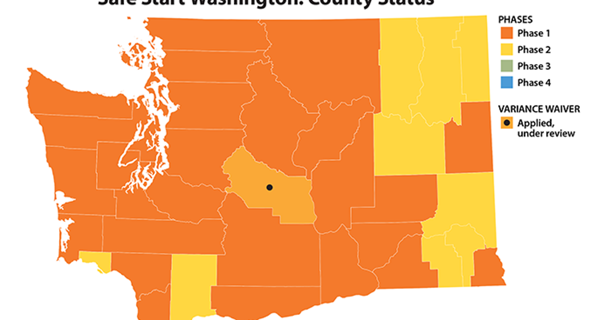 Another county approved for Phase 2 of reopening | FOX 13 Seattle