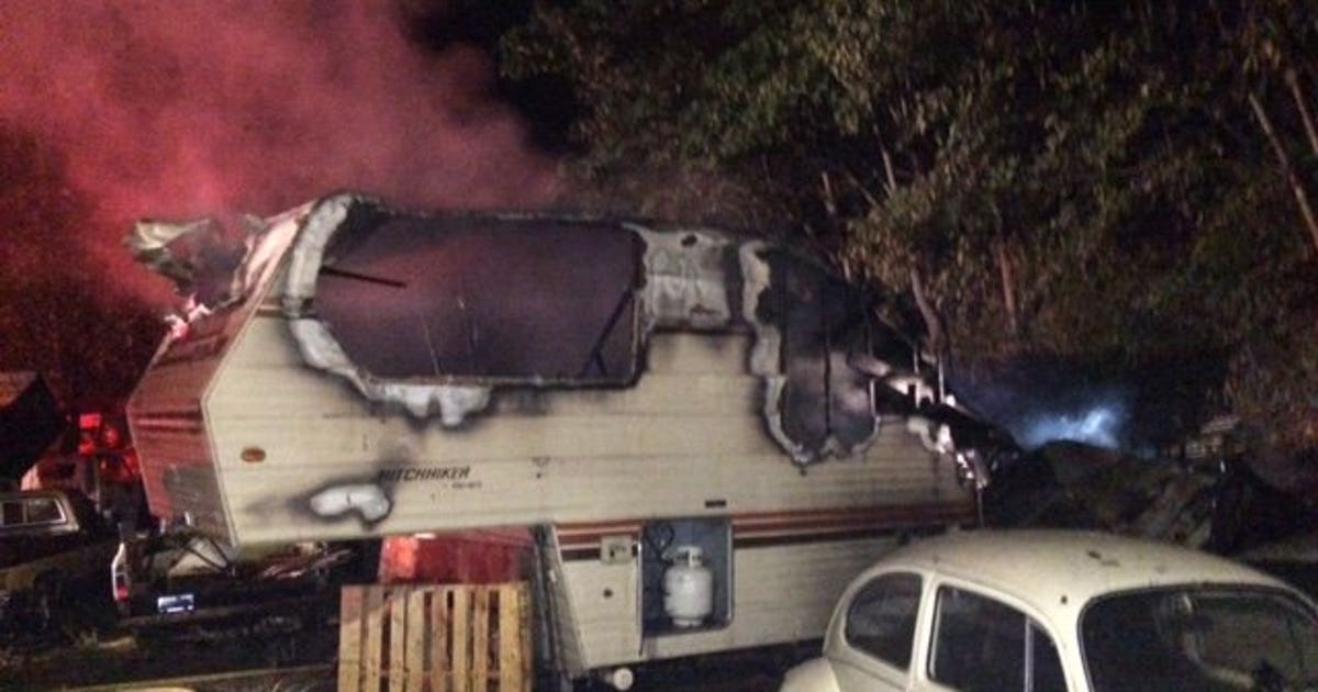 Man seriously burned in trailer fire | FOX 13 Seattle