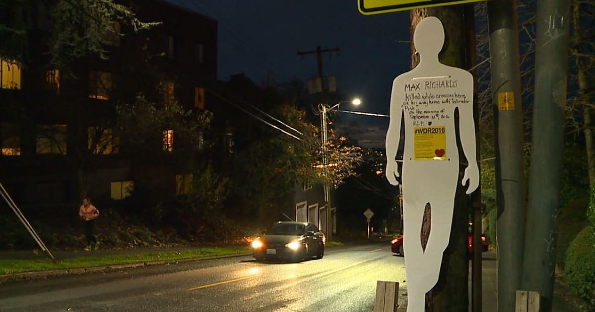 Why you're seeing life-size silhouettes at intersections | FOX 13 Seattle