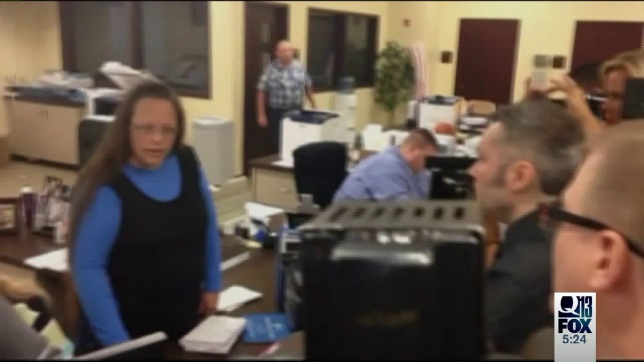 Citing Gods Authority County Clerk Again Refuses To Issue Marriage