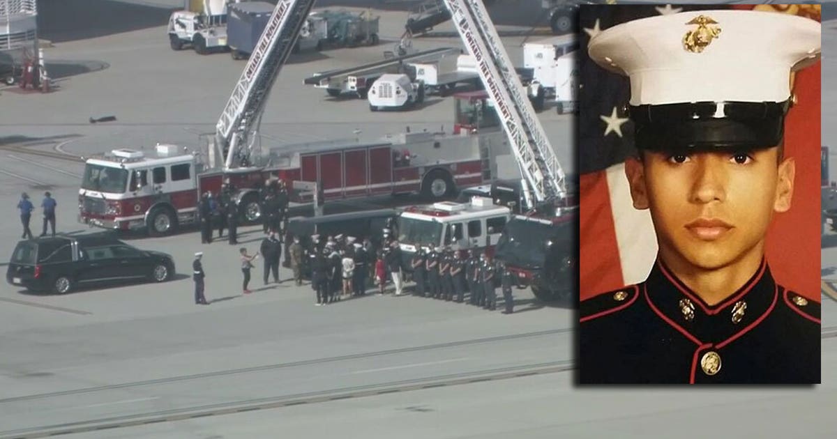 Remains of Marine who died during training mission brought home | FOX ...