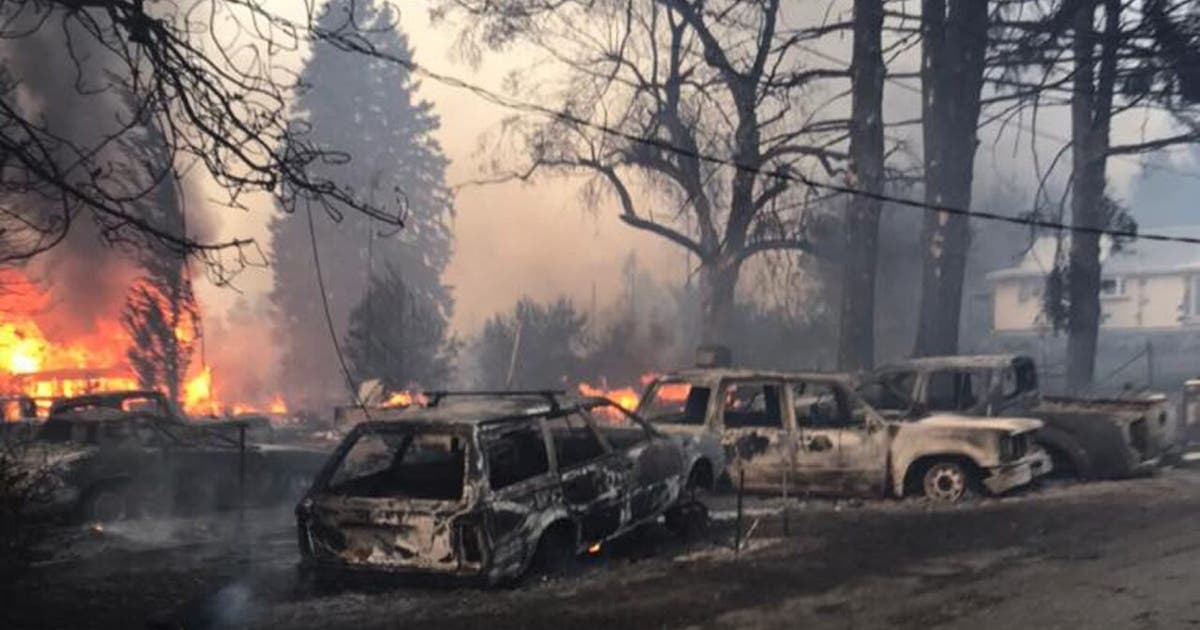 'Heartbreaking destruction': A dozen large wildfires burning in ...