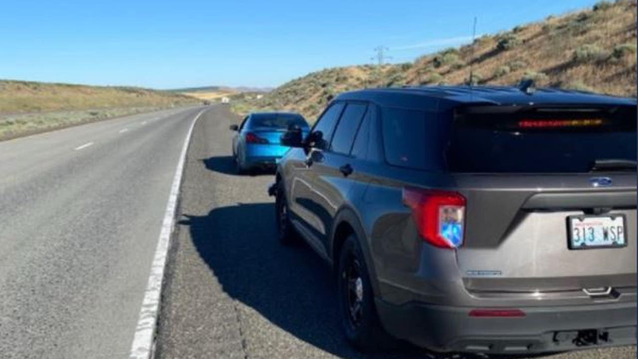 Trooper catches street racer going 141 mph near Kennewick | FOX 13 Seattle