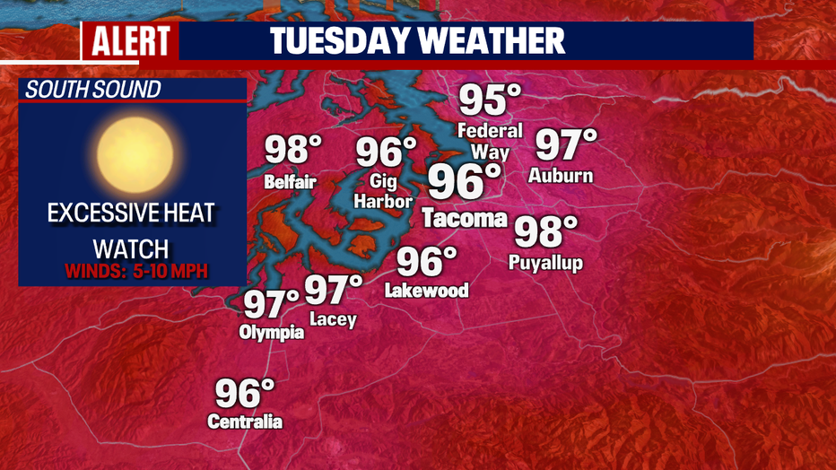 Seattle weather: Hottest temperatures of the year hit this week | FOX ...