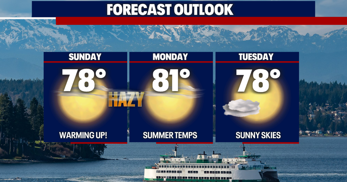 Seattle weather: Fall warmth push highs above average through Tuesday ...