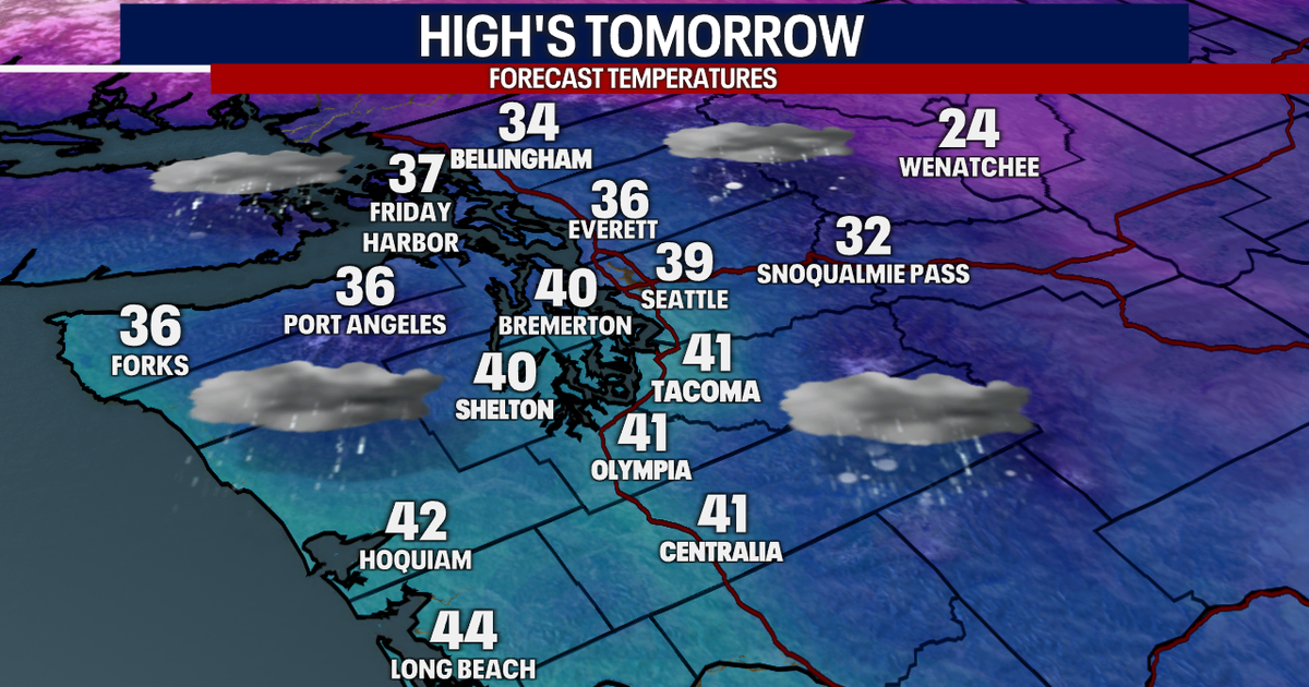 Tomorrow's forecast: Lowland snow for some and dangerous wind chills ...