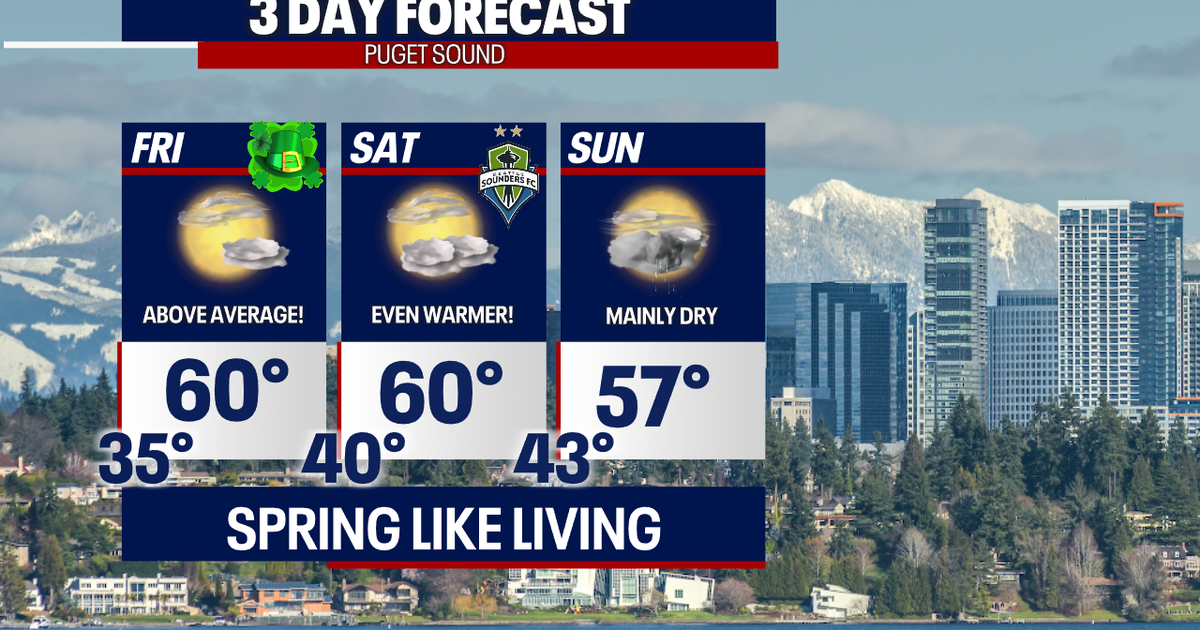 Seattle weather: Gorgeous conditions through the weekend with temps in ...
