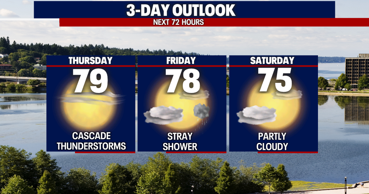 Seattle weather: Staying warm with above-average temps into the weekend ...