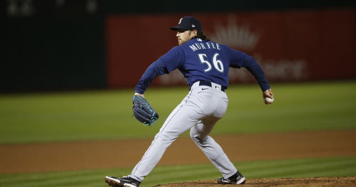 Mariners place Penn Murfee on injured list, promote Ty Adcock from AA ...