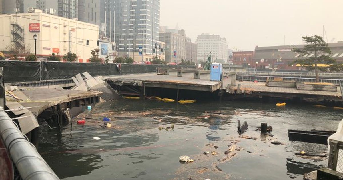 Construction workers hurt in Pier 58 collapse suing city of Seattle ...