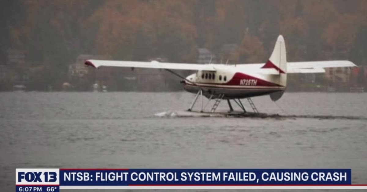 NTSB: Single piece of equipment caused deadly float plane crash near ...