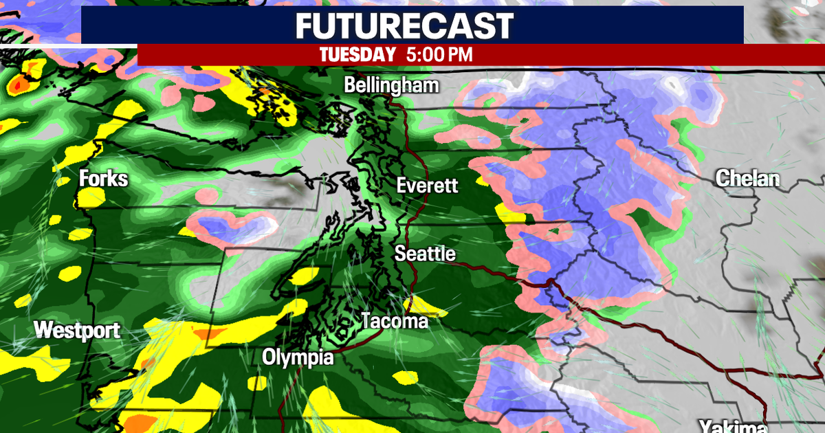 Seattle weather: More clouds and slight chance showers Monday | FOX 13 ...